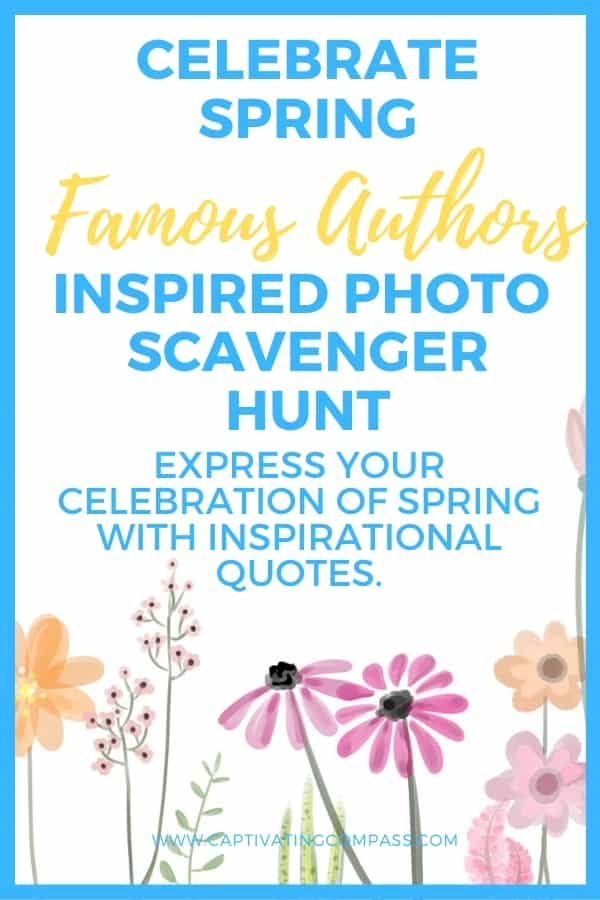Inspirational Quotes by Famous Authors: Spring Activity Pack