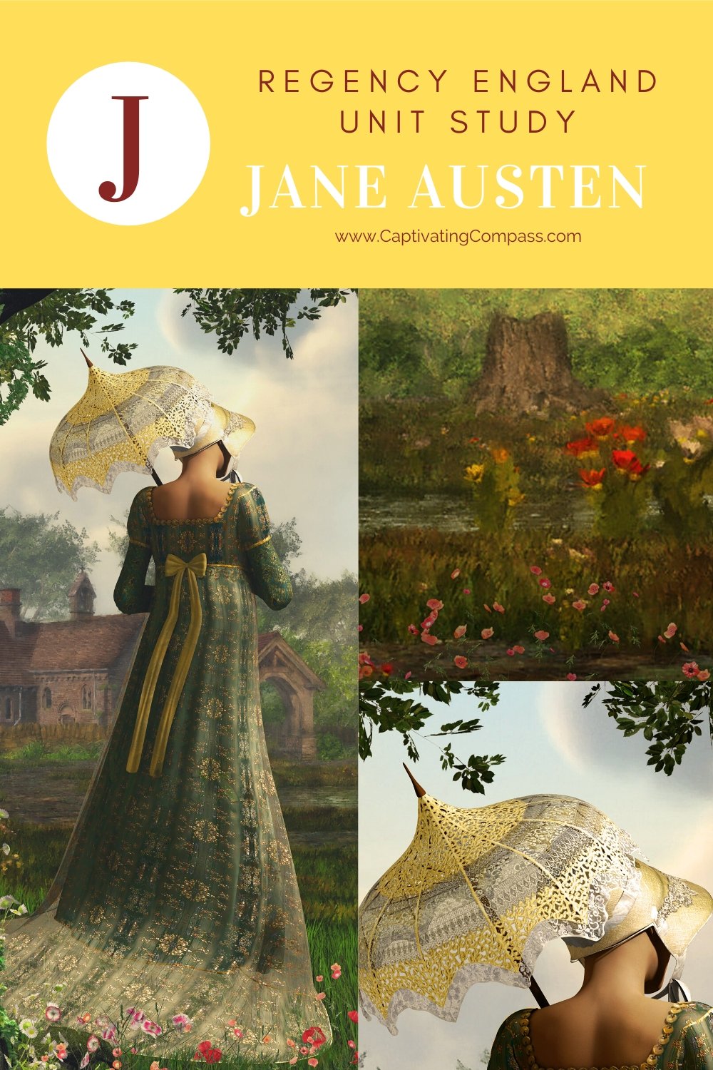 Let's Study Jane Austen & Regency Era England | Captivating Compass