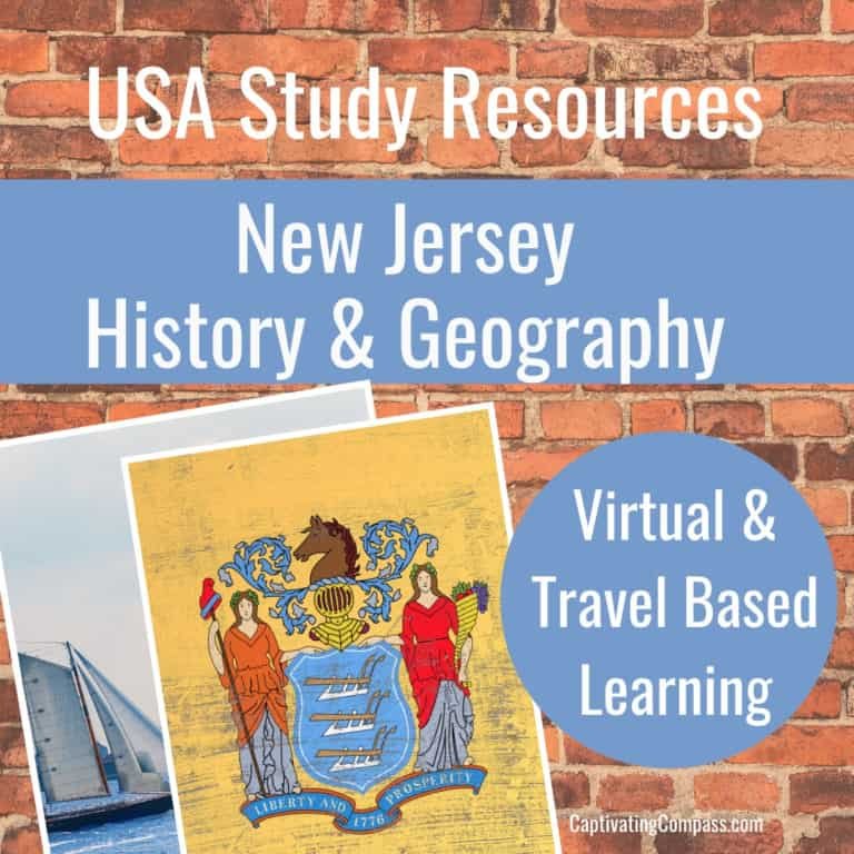 New Jersey State Study Pack | Virtual Learning | Captivating Compass