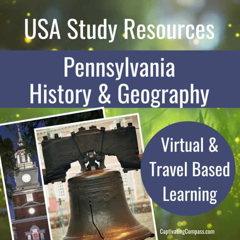 Pennsylvania State Study Pack | Virtual Learning | Captivating Compass