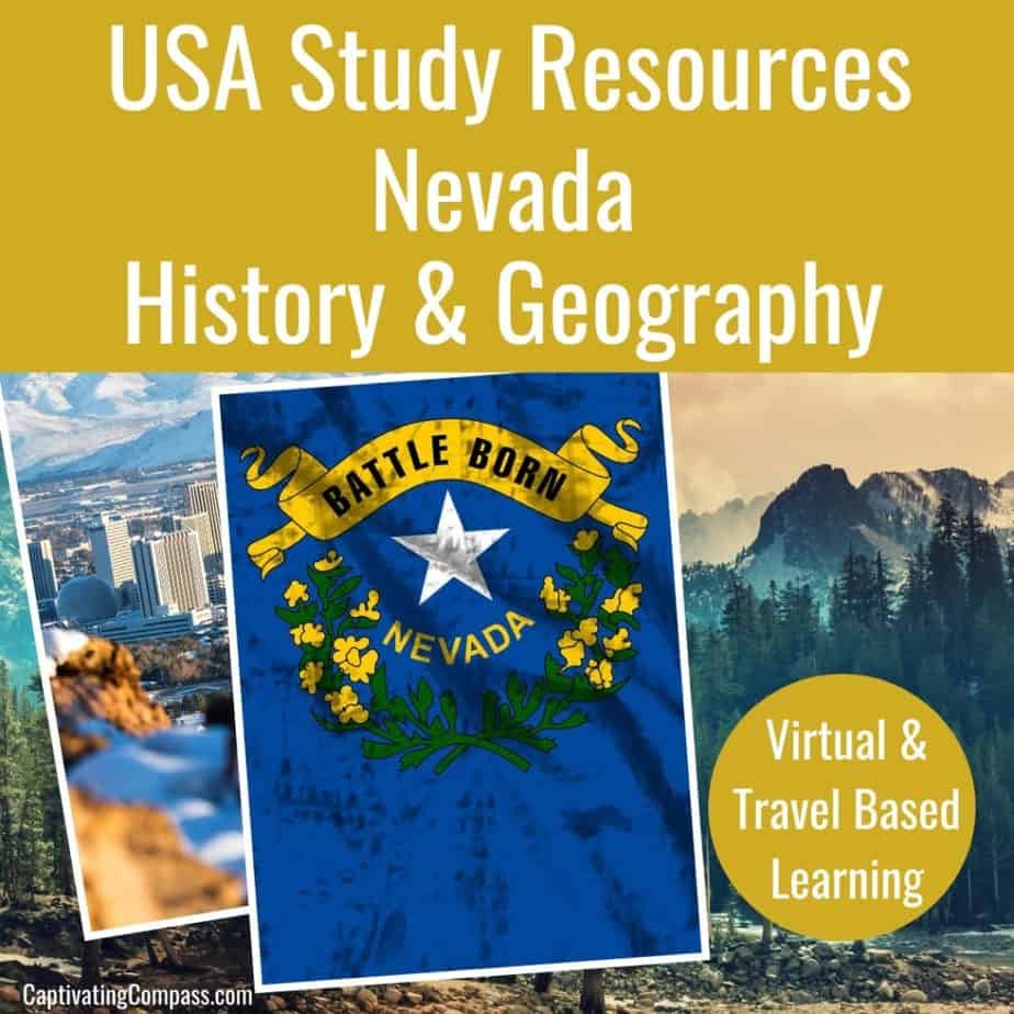 Nevada State Unit Study Pack | Virtual Learning | Captivating Compass
