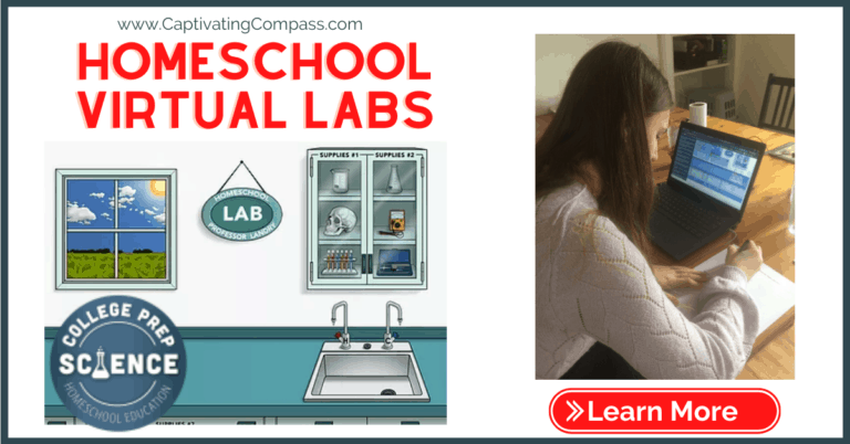Homeschool Science Labs for 6th-12th graders | Captivating Compass
