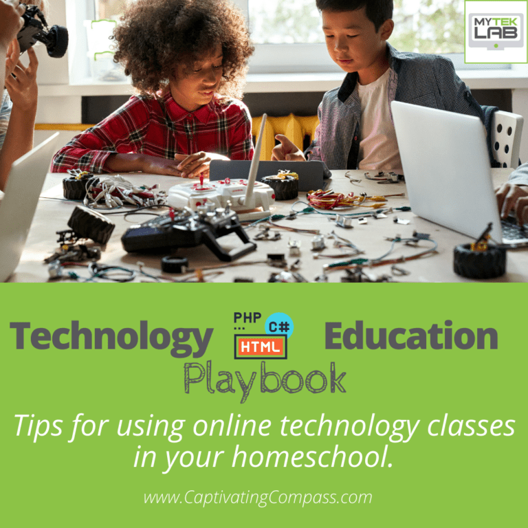 Tips for Technology Education In Your Homeschool | Captivating Compass